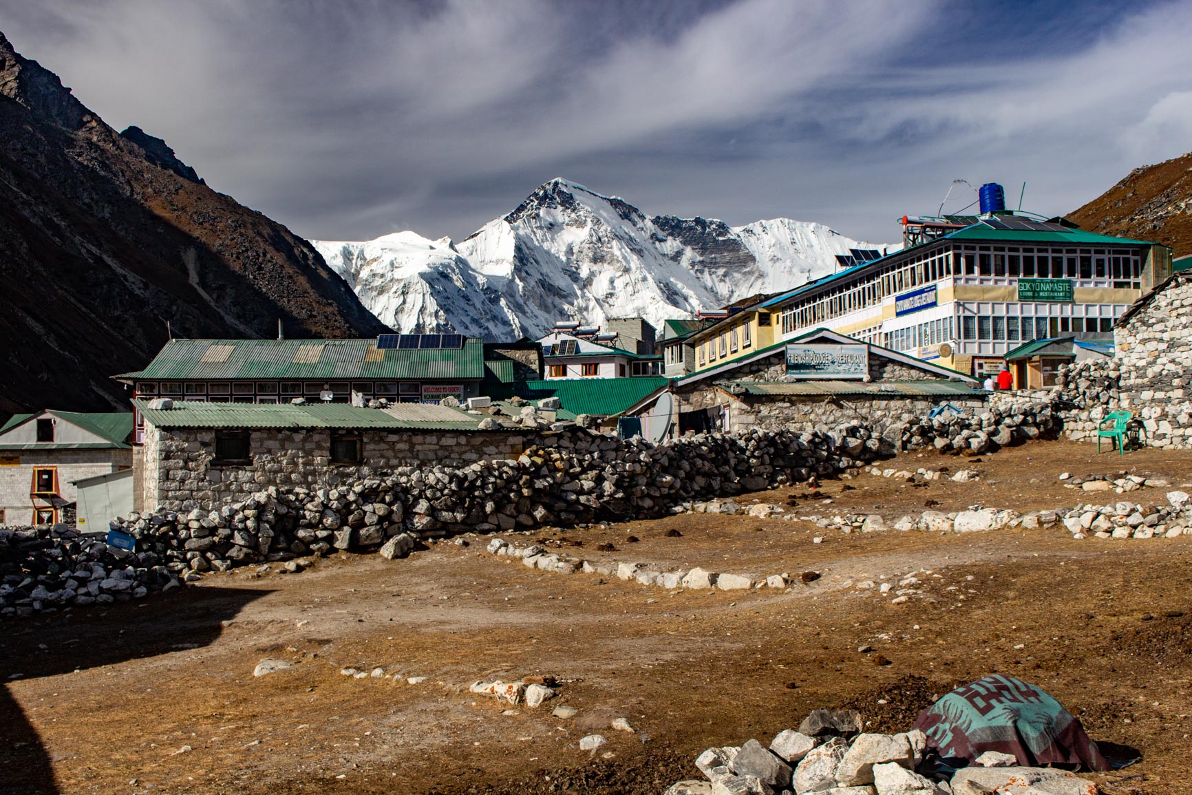 Photo de montagne: Gokyo et Cho Oyu - Poster et tableau d'art • Photagne